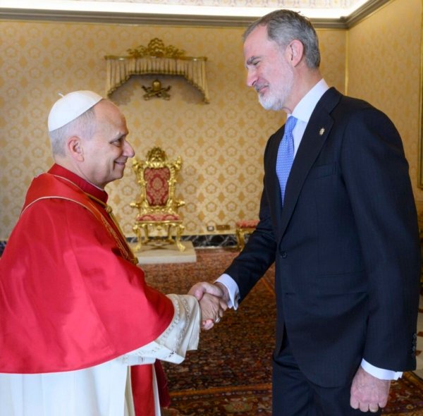 Pope Leo XIV meets Spanish royals at Vatican, renewing crown’s historic ...